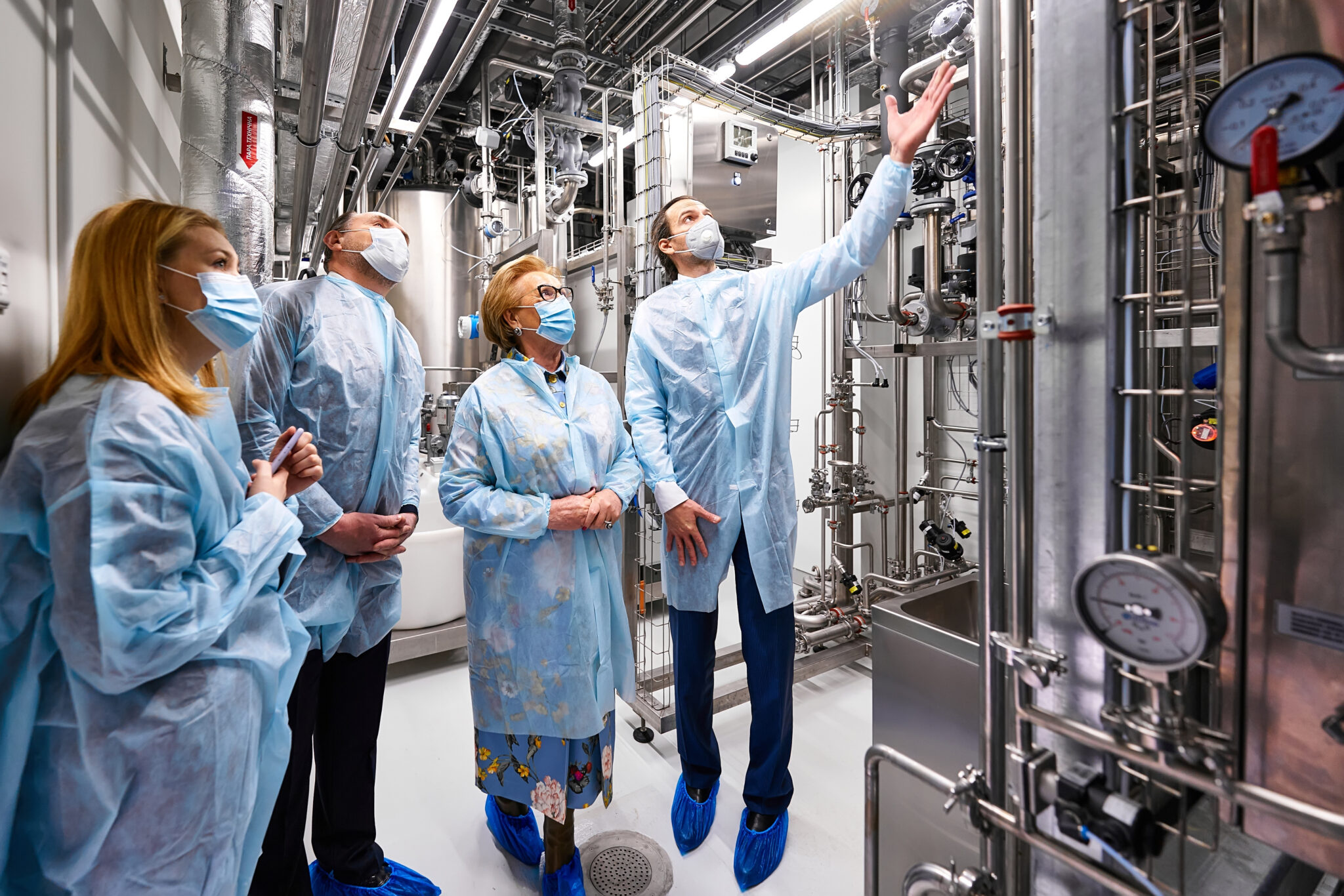 On the occasion of its 95th anniversary Farmak doubled its aseptic ...