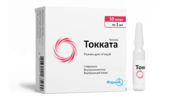 Токката (розчин для ін'єкцій)- інструкція до застосування лікарського ...