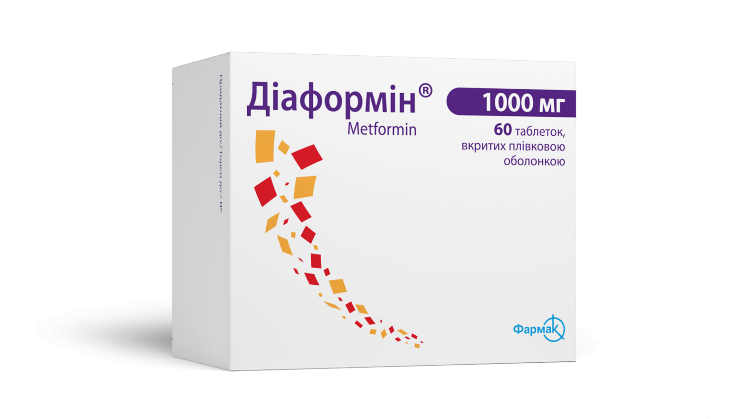 Діаформін 500 мг — інструкція до застосування лікарського засобу