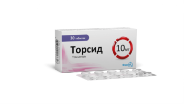 Торсид - потужний діуретик та антигіпертензивний препарат, інструкція ...