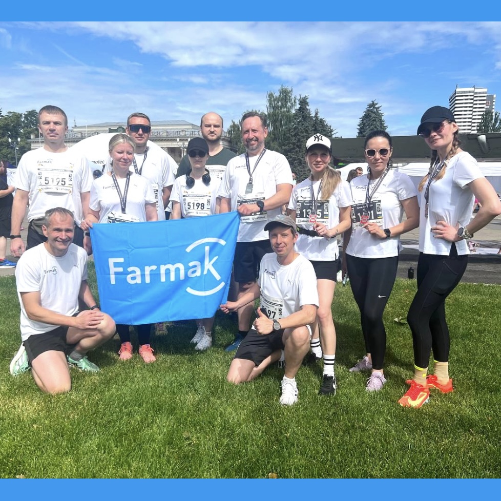 Farmak став партнером благодійного Забігу честі ім. Рекрута | Farmak