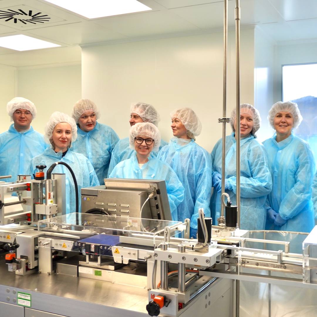 Twinning Project Delegation Visits Farmak Production Facilities | Farmak